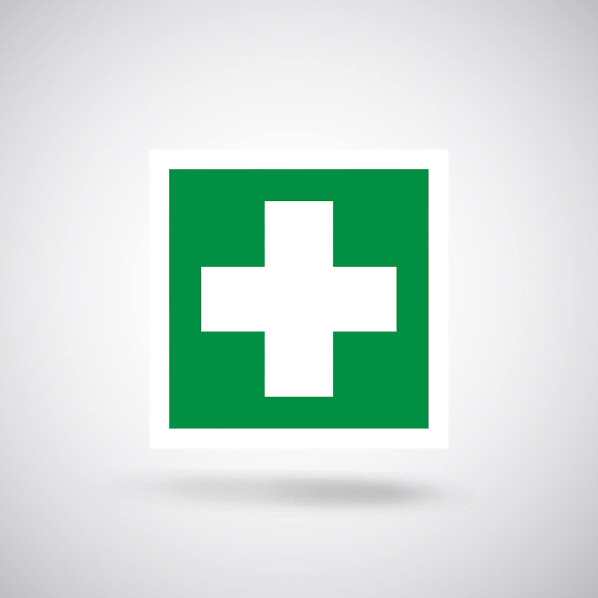 Aufkleber "Verbandskasten" - Werbeagentur pixel design